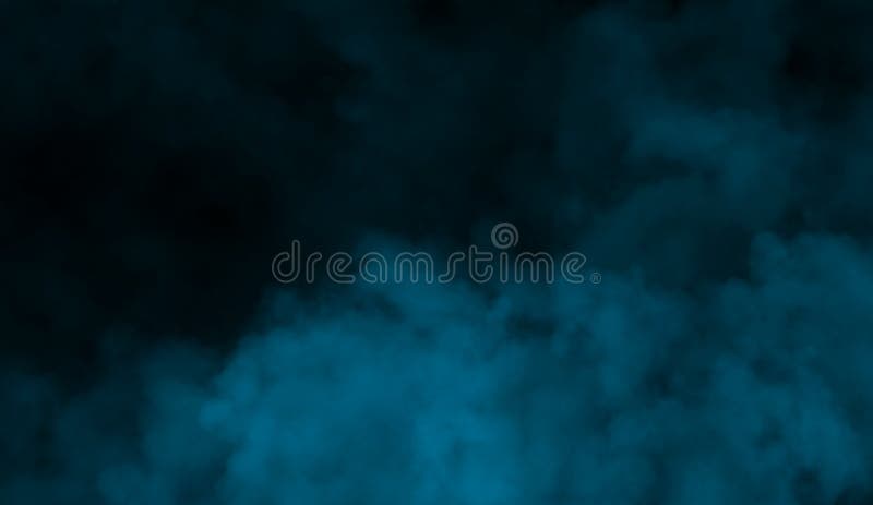 Abstract Blue Smoke Mist Fog on a Background. Texture Background for ...