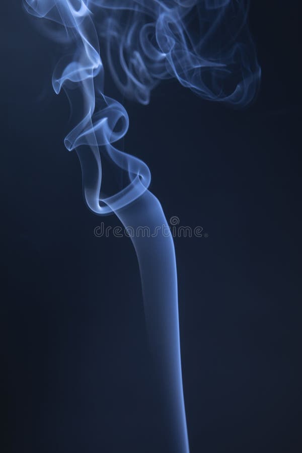Abstract blue smoke swirls stock image. Image of flow - 134810873