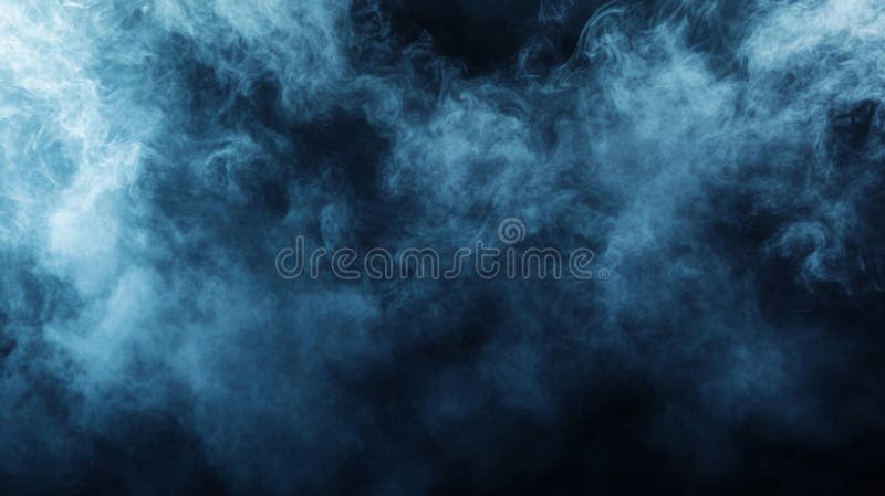 Abstract Blue Smoke Texture Background Stock Illustration ...