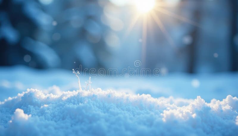 Abstract Blue Snow, Soft Focus, Winter Wonderland, Cold, Texture Stock ...