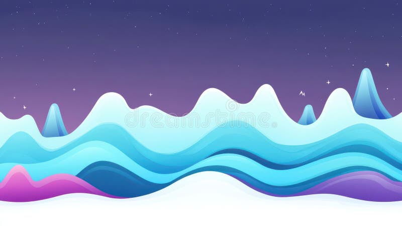 Abstract Blue Sound Wave Lines Create a Modern, Vibrant Backdrop ...