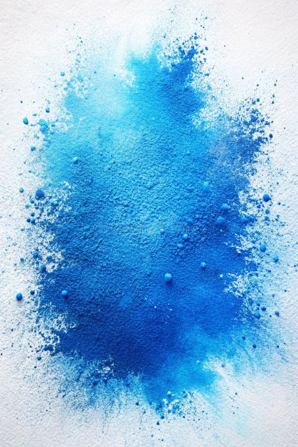 Abstract Blue Spray Paint on Paper Texture Stock Illustration ...