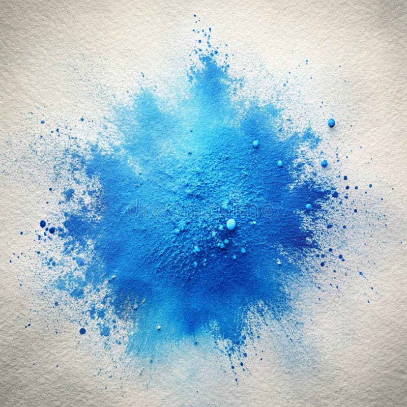 Abstract Blue Spray Paint on Paper Texture Stock Illustration ...