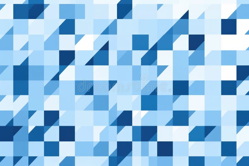 Abstract Blue Square Background. Pattern Texture with Copy Space Stock ...