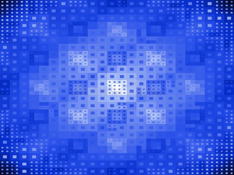 Abstract Blue Square Background Stock Illustration - Illustration of ...