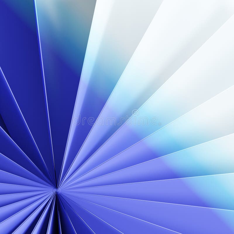 Abstract 3D Blue Square Background with Stripes Stock Illustration ...