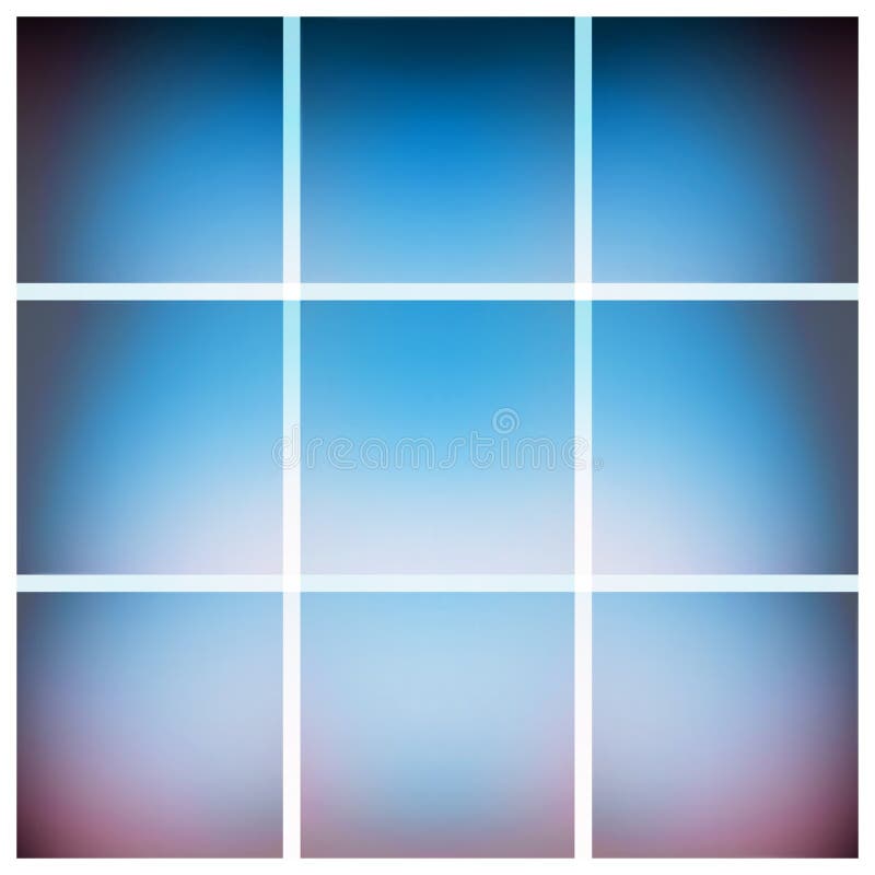 Abstract Blue Square Checked Background Stock Illustration ...