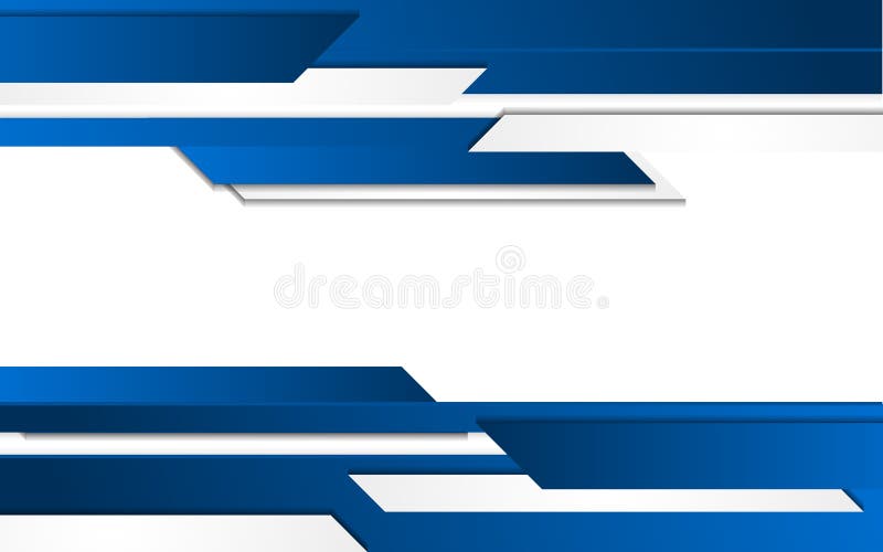 Abstract Blue Square Element Reflect Background Decoration Stock Vector ...