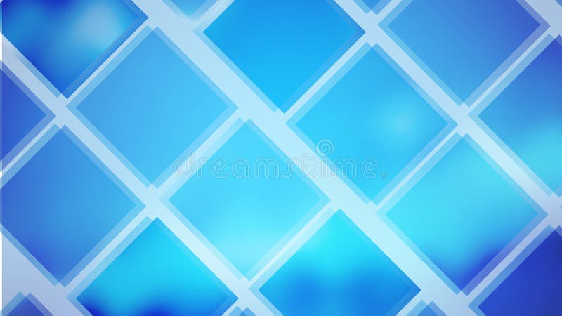 Abstract Blue Square Lines Background Illustration Stock Vector ...