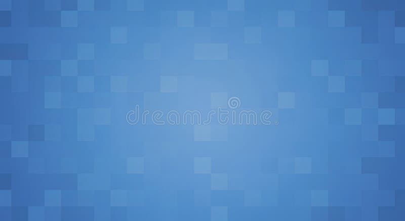 Abstract Blue Square Pixel Background Technology Digital Design Stock ...