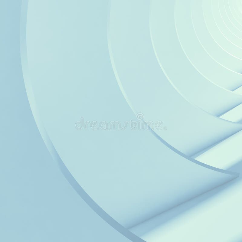Abstract Blue Square Wallpaper 3d Render Stock Illustration ...