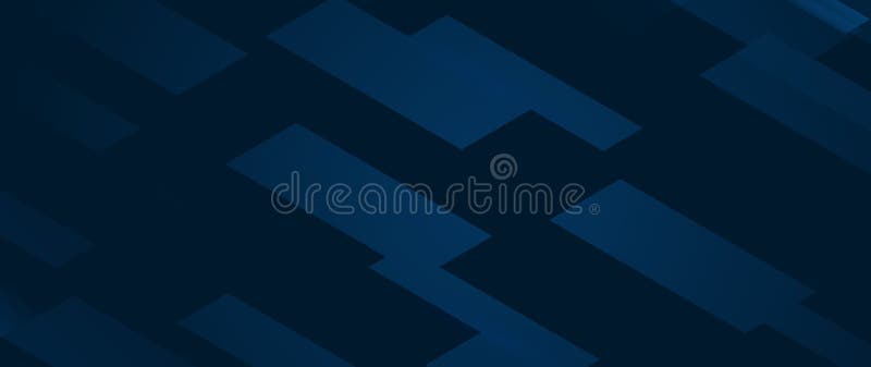 Abstract Blue Squares Geometric Elements Background. Hi-tech Digital ...