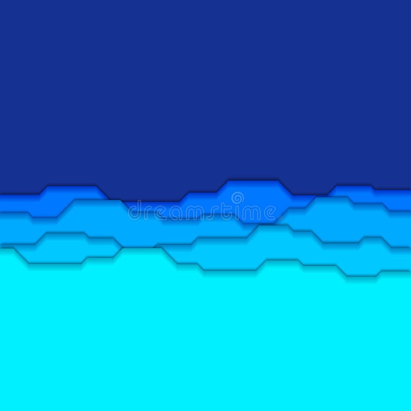 Abstract Blue Stack Background Stock Vector - Illustration of abstract ...