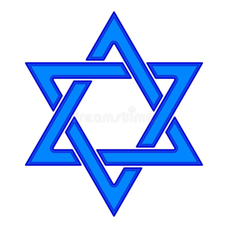 Star of David Abstract Icon Stock Vector - Illustration of design ...