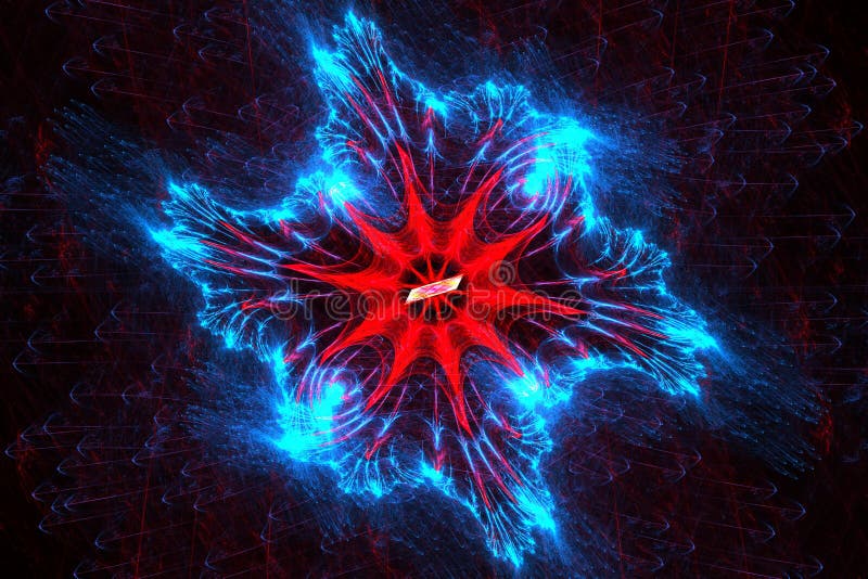 Abstract blue star emblem stock illustration. Illustration of star ...