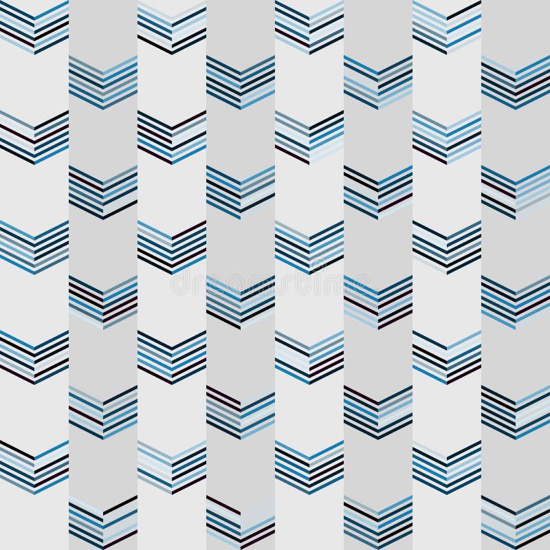 The Abstract Blue Sticks Seamless Pattern, Background Stock Vector ...