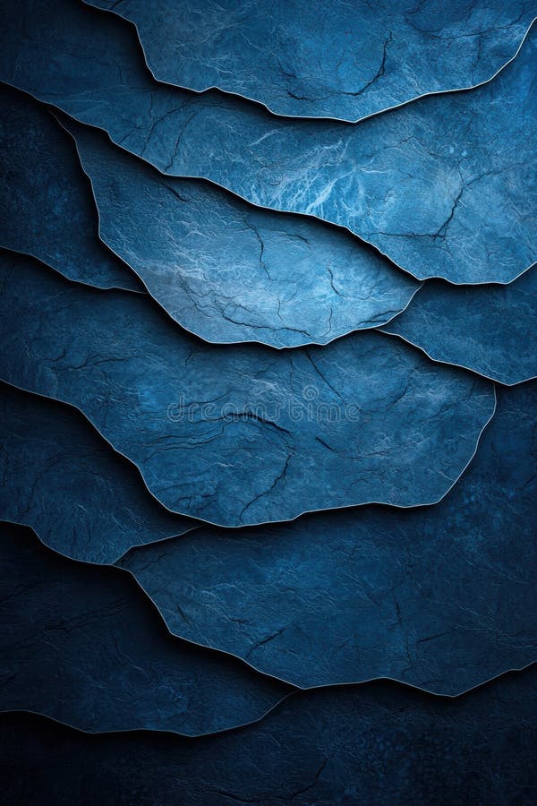 Abstract Blue Stone Texture Background. Stock Illustration ...