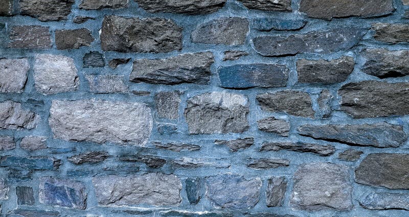 Abstract Blue Stone Wall stock image. Image of outside - 76920627