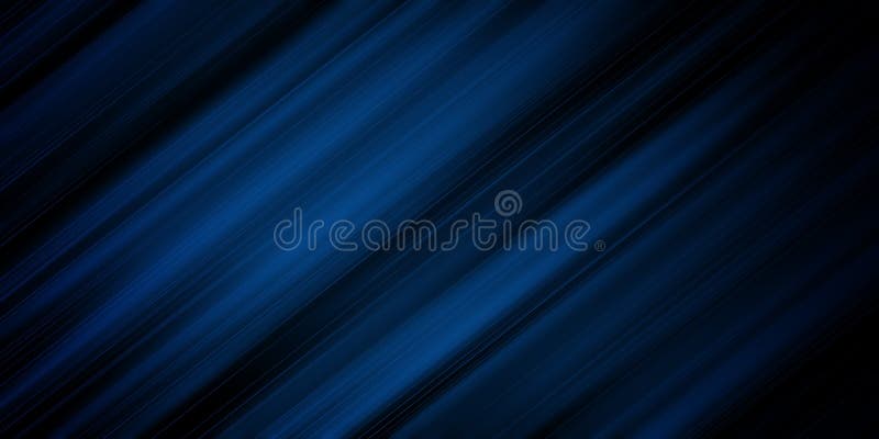 Abstract Blue Stripe Lines Light on Dark Blue Background Stock ...