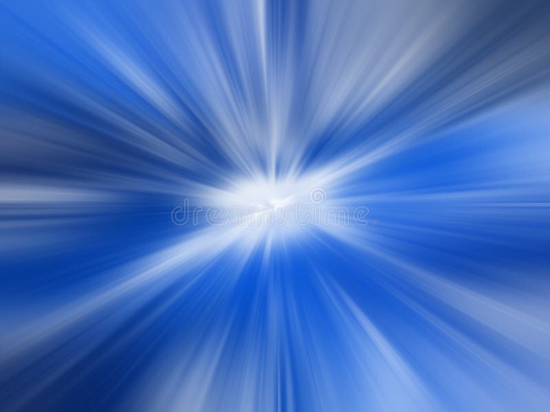 Abstract Blue Sunbeam Summer Glow Stock Illustration - Illustration of ...