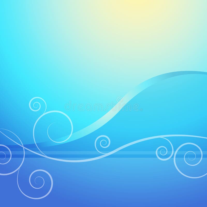 Sunrise background stock vector. Illustration of heat - 15436655