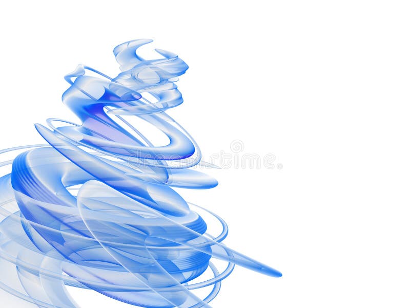 Abstract blue swirl stock illustration. Illustration of shapes - 2506979