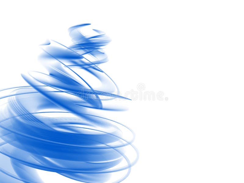 Abstract blue swirl stock illustration. Illustration of shapes - 2506979