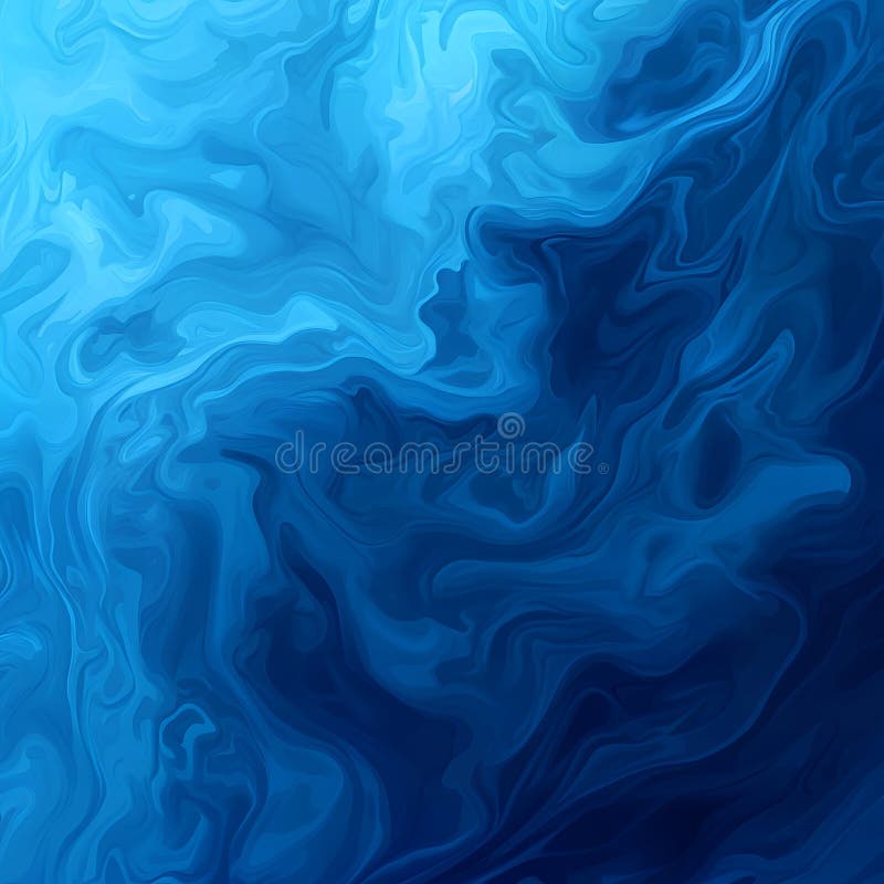 Blue Swirl Wallpaper