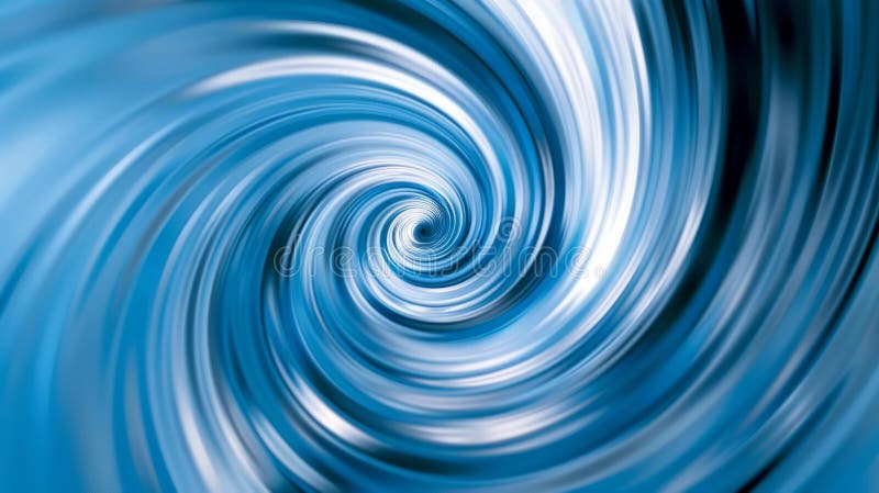 Abstract Blue Swirl Background with Dynamic Motion and Vortex Pattern ...