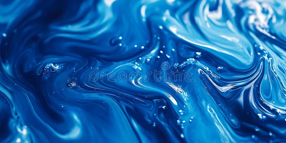 Abstract Blue Swirl Marble Texture Background for Design Projects Stock ...