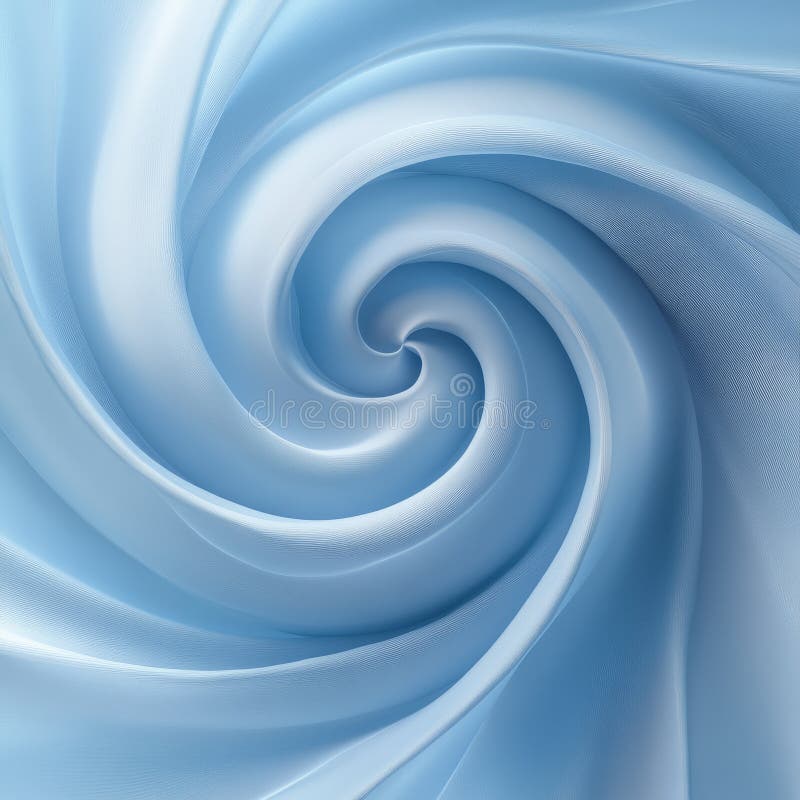 Abstract Blue Swirl Pattern with a Smooth, Flowing Design. Stock Photo ...