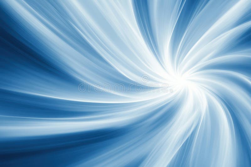 Abstract Blue Swirling Vortex with Light Effect for Backgrounds or ...