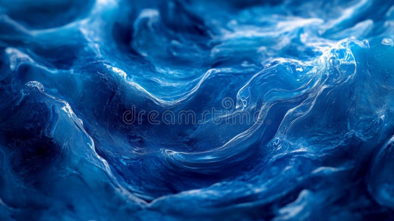Abstract Blue Swirling Water Texture Stock Illustration - Illustration of ripple, dynamic: 365078282