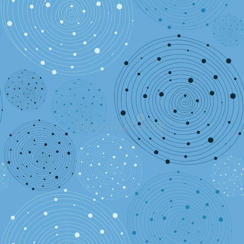 Abstract Blue Swirls Background. Vector Illustration. Stock Vector ...