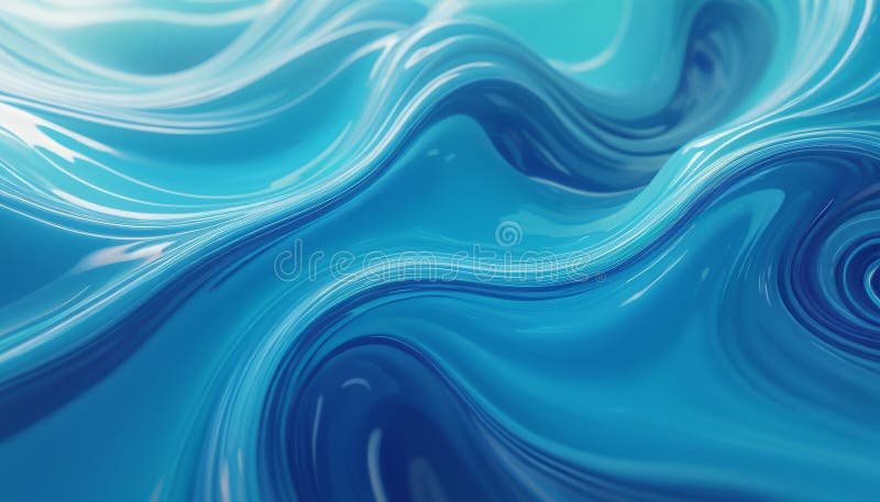 Abstract Blue Swirls Texture Stock Illustration - Illustration of ...