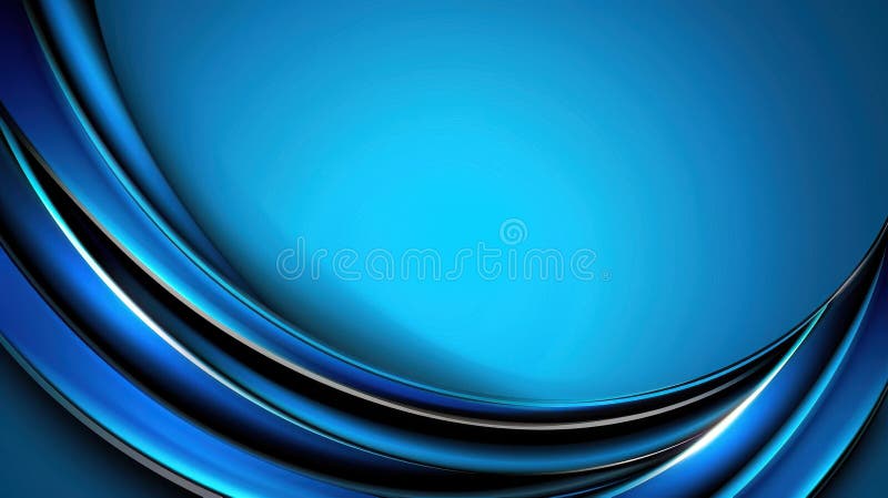Abstract Blue Swoosh Background with Dynamic Lines for Trendy Designs ...