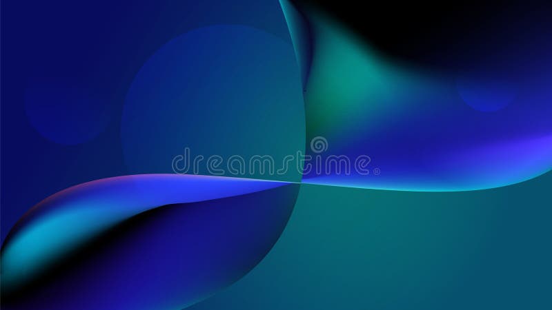 Abstract Blue and Teal Gradient Shapes Background Image Stock ...