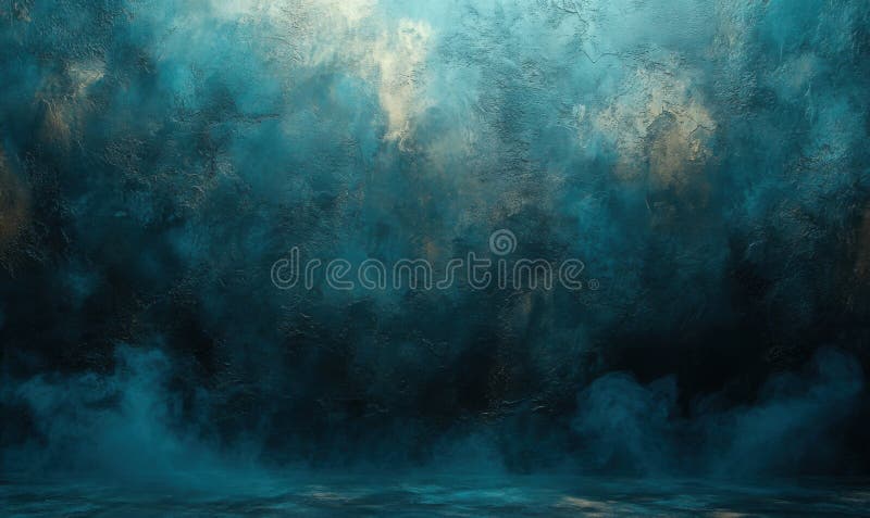 Abstract Blue and Teal Textured Background with Hints of Light Stock ...