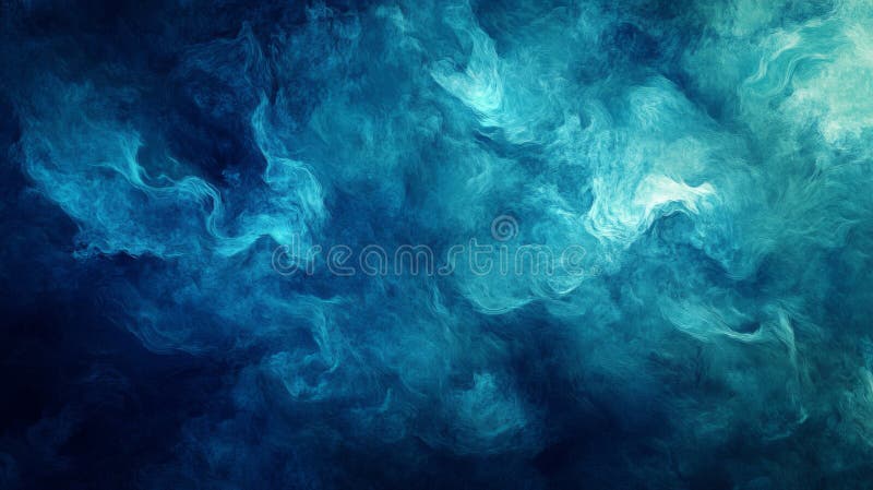Abstract Blue and Teal Watercolor Texture Background Stock Illustration ...