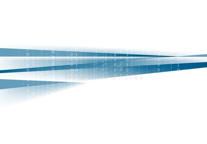 Abstract Blue Tech Background Stock Vector - Illustration of concept ...