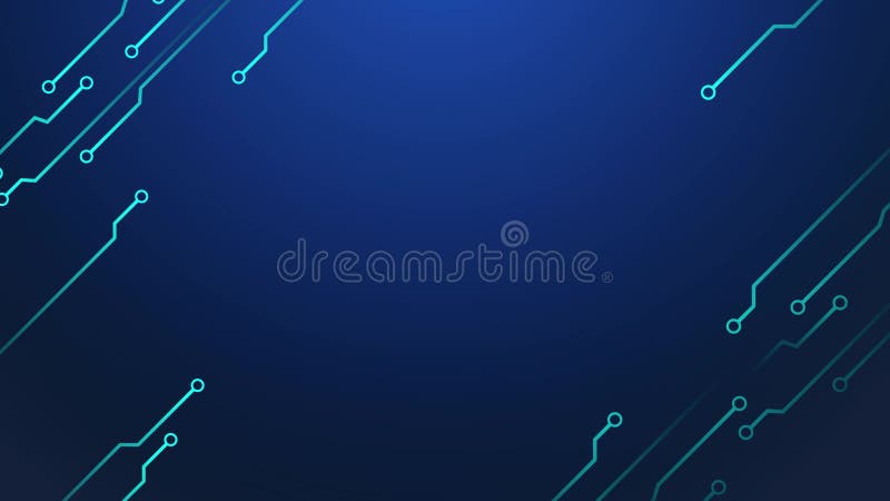 Abstract Blue Tech Motion Graphics Background Animation Stock Footage ...