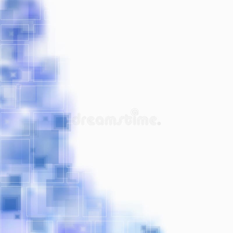 Abstract Blue Technical Background Stock Illustration - Illustration of ...