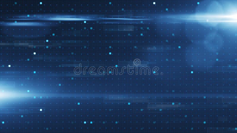 Abstract Blue Technology Back Ground. Stock Illustration - Illustration ...