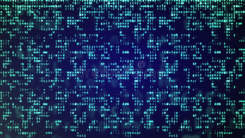 Abstract Blue Technology Background Stock Illustration - Illustration ...