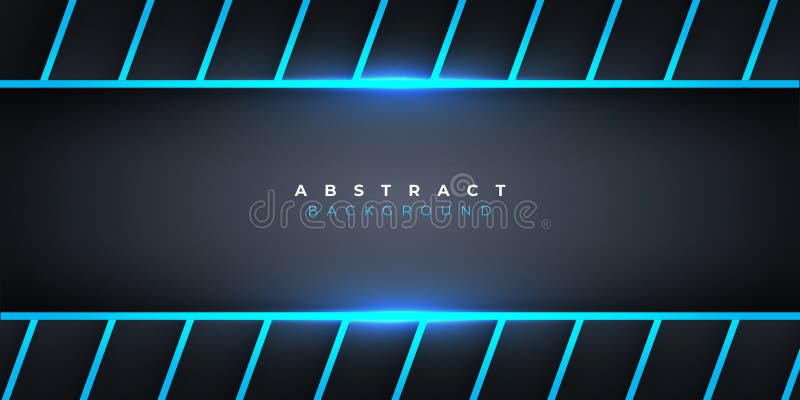 Abstract Blue Technology Background Design. Vector Illustration Stock ...