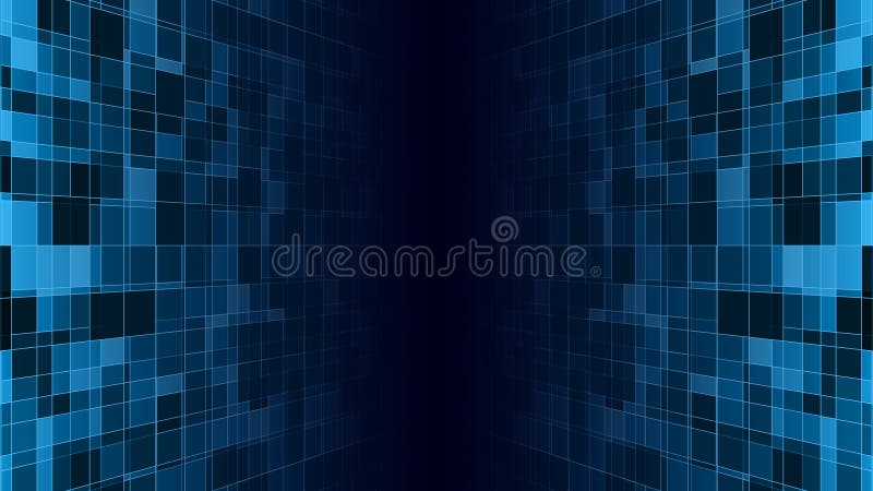 Abstract Blue Technology Background. Vector Illustration for Your ...