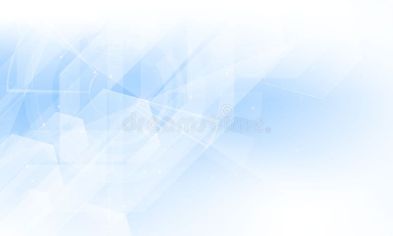 Abstract Blue Technology Communication Concept Vector Stock Vector ...