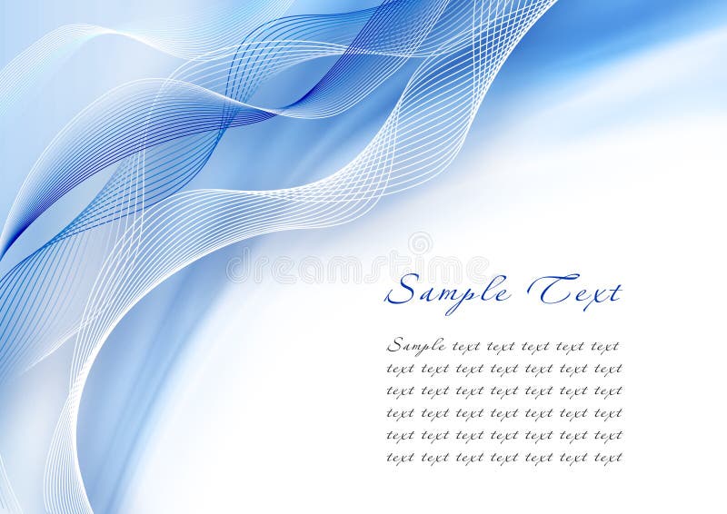 Abstract blue template stock illustration. Illustration of modern - 7132845