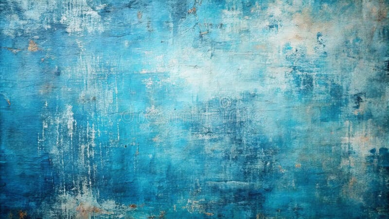 Abstract Blue Textured Background Distressed Paint Effect for Design ...