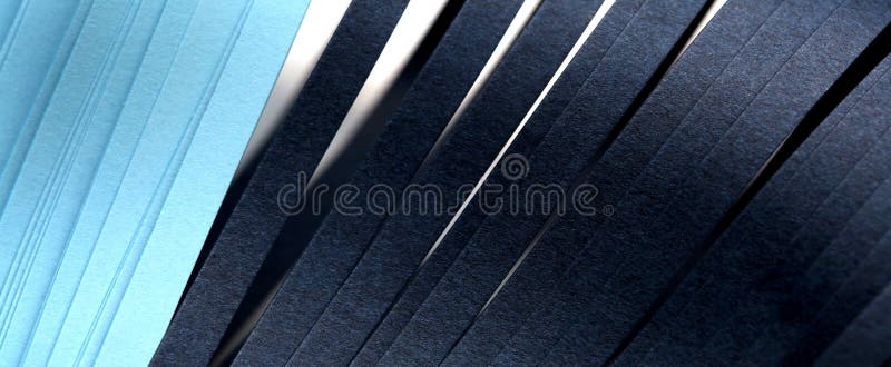 Abstract Blue Tone Color Line Strip Paper Horizontal Background Stock ...